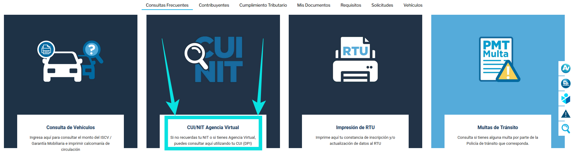 ¿Cómo consultar el CUI NIT en en el portal SAT? - Guía 2023